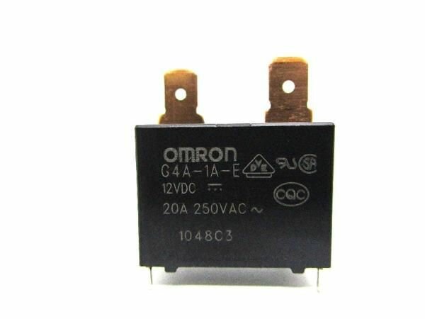 Реле OMRON G4A-1A-E DC12, электромагнитное, силовое, SPST-NO, Uобмотки 12ВDC, 20 A/250 В AC, 15 A/30 В DC