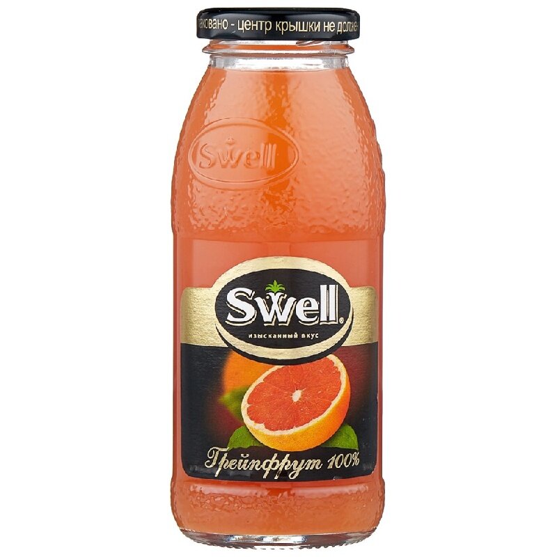 Сок SWELL Грейпфрут восстановленный с мякотью 0,25л