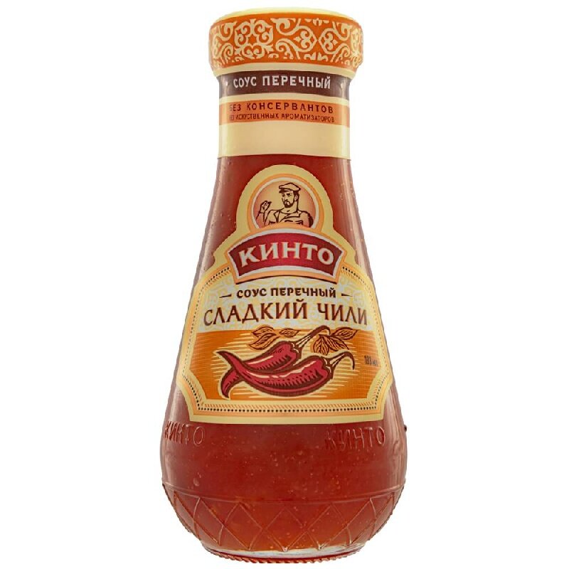 Соус кинто Сладкий Чили мини /стекло/ 183мл