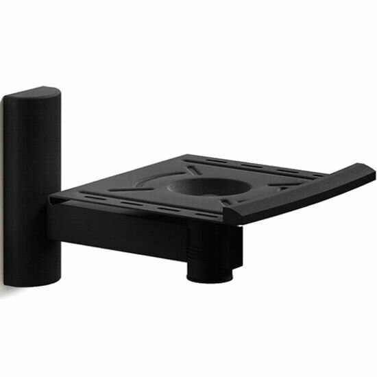 Кронштейн для акустических колонок ElectricLight КБ-01-1, настенный, чёрный, 35кг, 24см