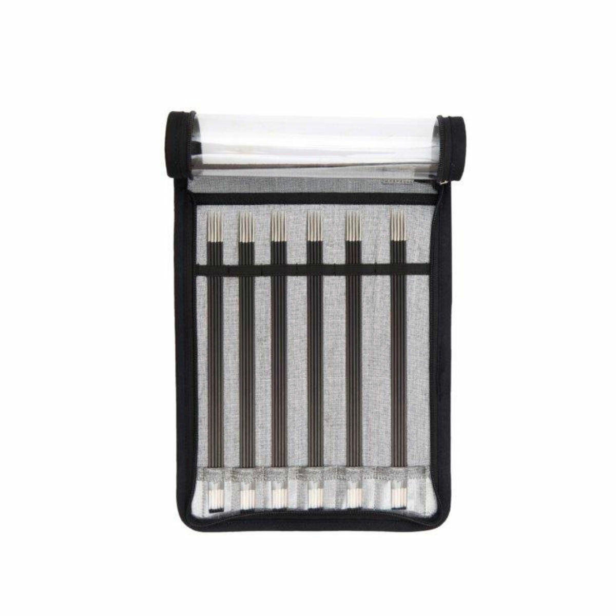 Набор спиц чулочных длиной 20см "Karbonz", 6 размеров, KnitPro, 41615