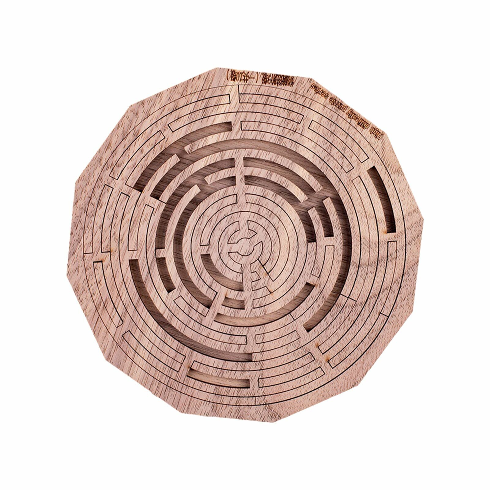 Настольная игра, Головоломка-дешифратор из дерева для взрослых, сложность 10 уровней - фиолетовая, 1 комплект