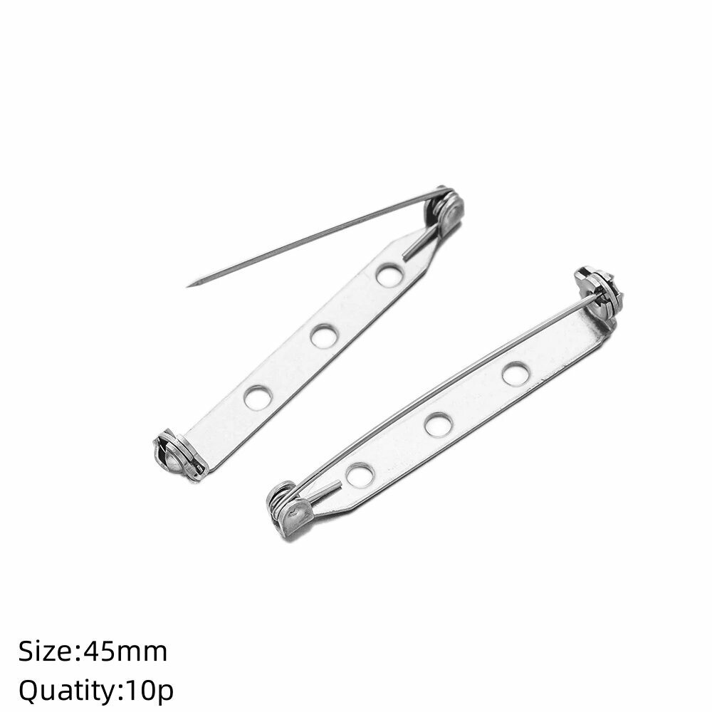 Булавки для брошей из нержавеющей стали 10/20 шт. 45mmx10pcs