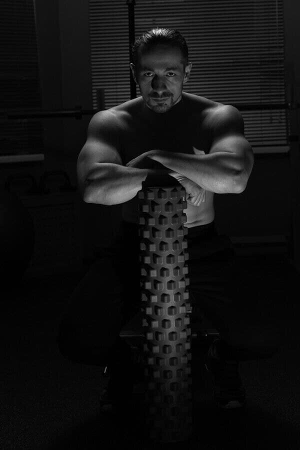 Массажный роллер Ивлар «777». Миофасциальный роллер. Активные упругие массажные пирамидки.