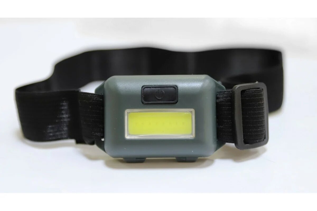 Ultraflash LED5356 Налобный фонарь черный 0,95Вт COB LED, 3 режима, 3хAAA, пластик 14641