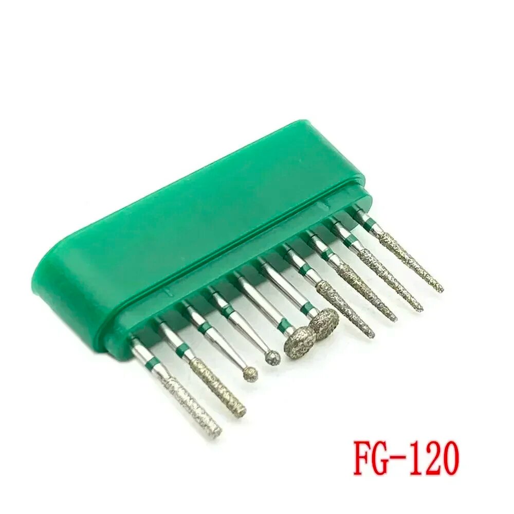 Стоматологические боры FG-120, 10 шт.