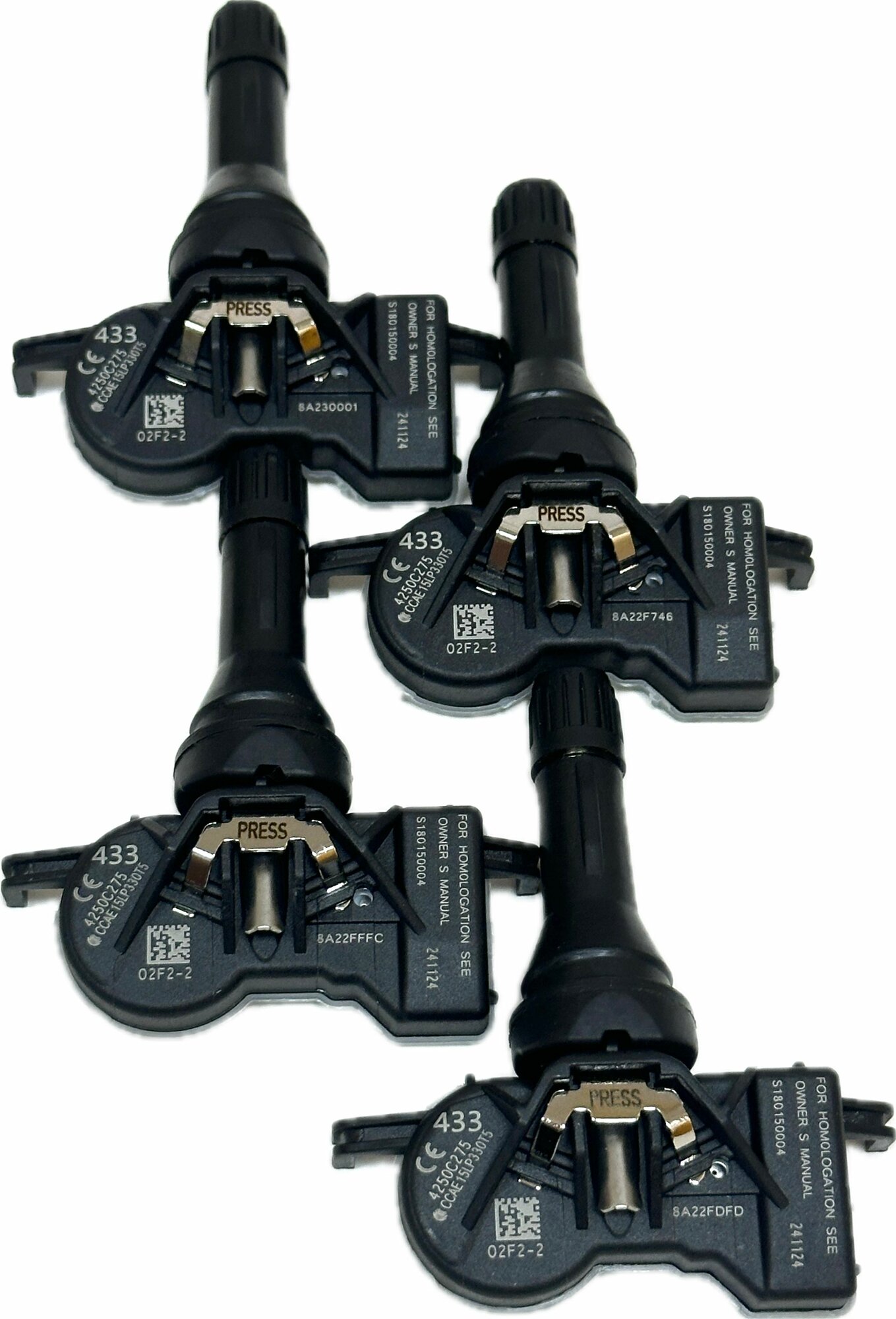 Комплект 4-x датчиков давления шин для Mitsubishi 4250C275