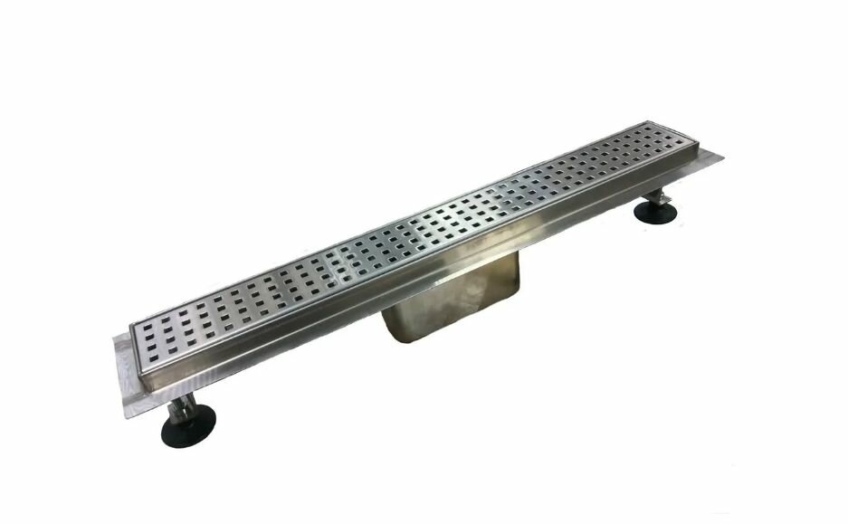 Трап - лоток с горизонтальным выпуском 70 мм/750 мм с сухим затвором арт. BAD427502 Tim