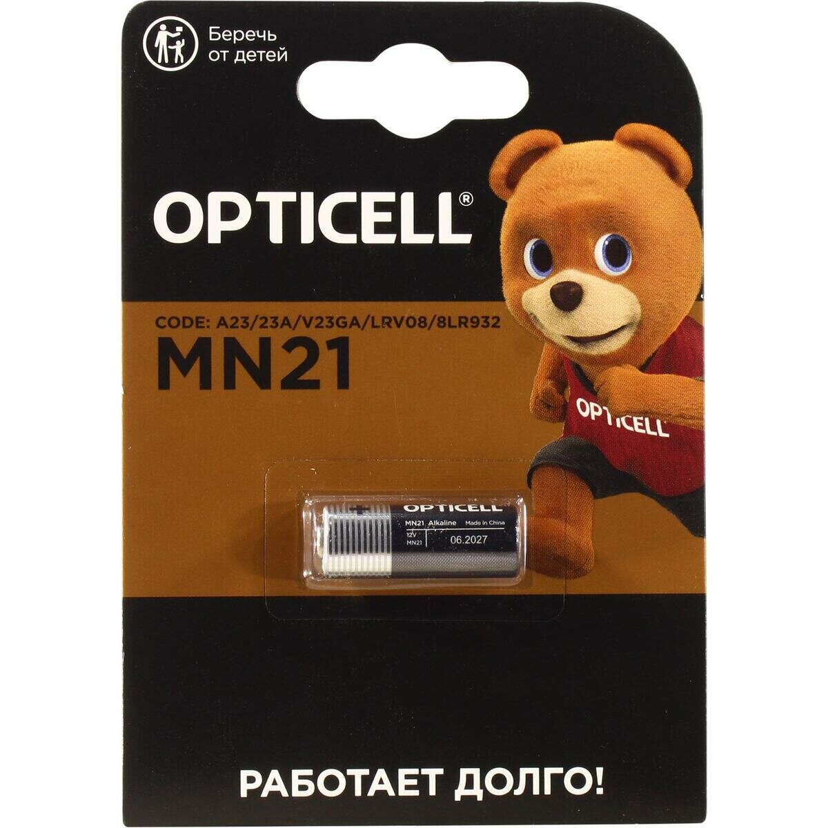 OPTICELL MN21-1 12V, щелочной (alkaline)