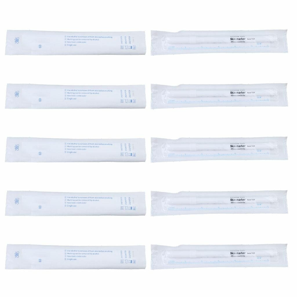 10x Маркер для кожи белый карандаш для бровей хирургический для салонов красоты