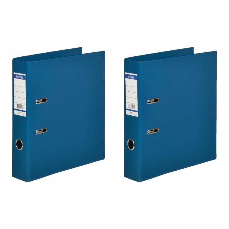 Bantex Папка-регистратор Strong Line, 70мм, синий, 2 шт.