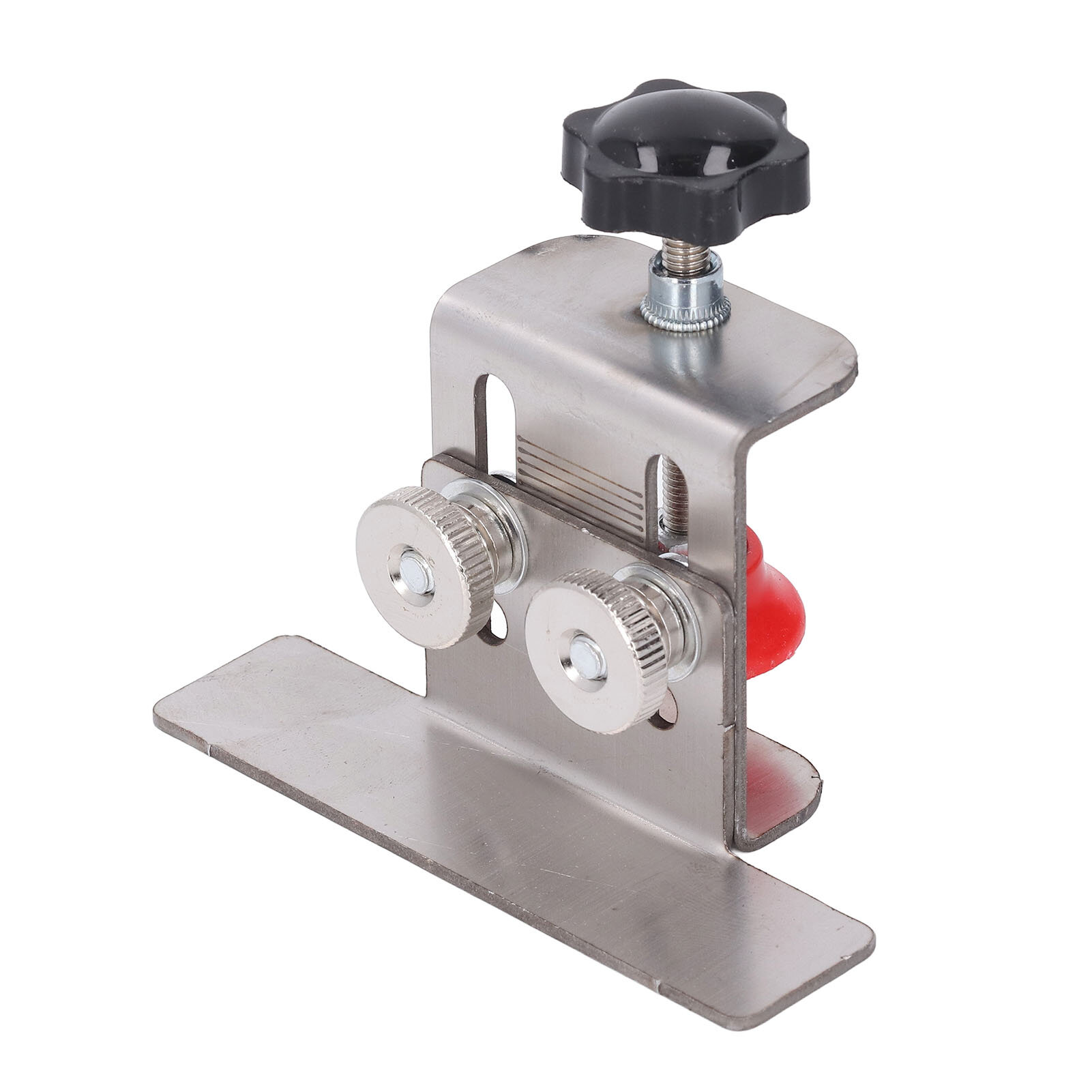 Монтажный фиксатор для дверцы шкафа, зажимной, из нержавеющей стали 0-36 мм.