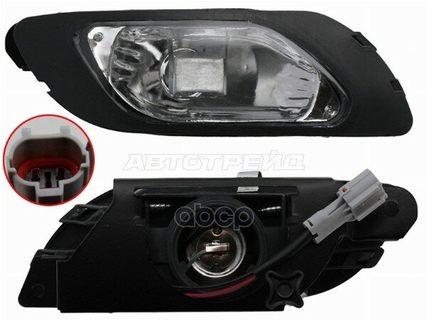 Фара противотуманная (Справа/ хром) Daewoo Nexia 94-08 Sat арт. ST-222-2002CR