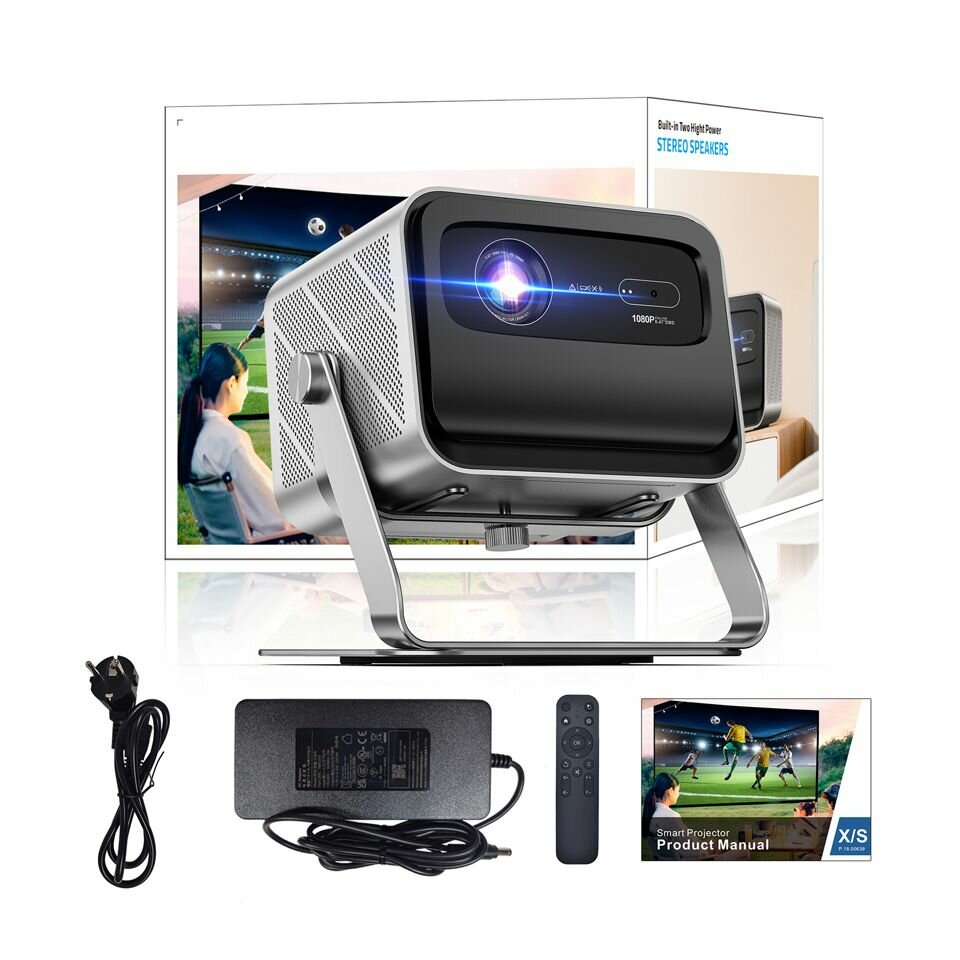 Проектор DLP X6, 2200 лм, Full HD, с пультом ДУ, потолочное крепление, 105Вт