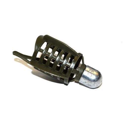 Кормушка рыболовная фидерная для летней рыбалки, снасти для мужчин подарок рыбаку, для ловли рыбы карпа, карася на удочки или спининг донка, LUXE 100г