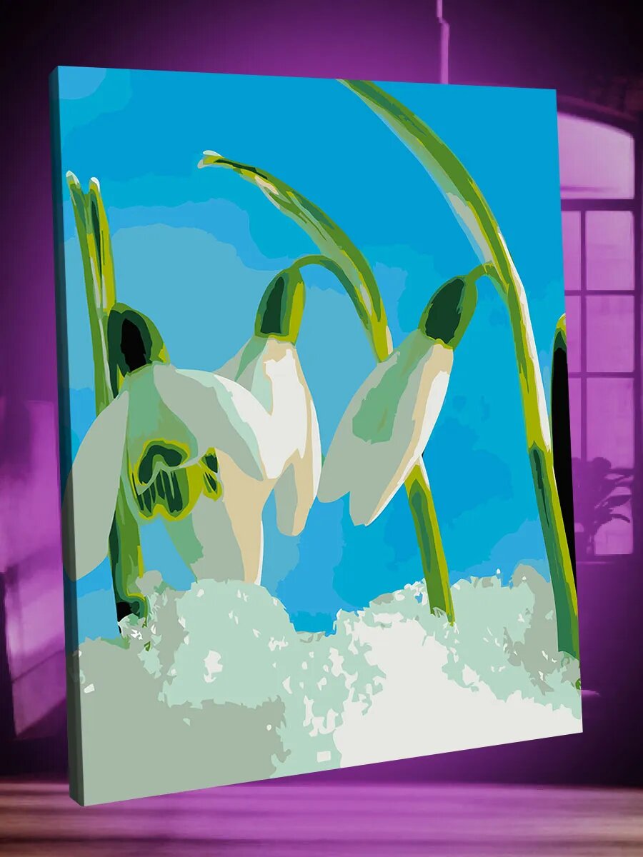 Картина по номерам Весна