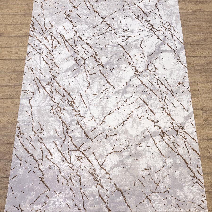 Ковер, Прямой, Бежевый, Серый, Золотисто-жёлтый, Коричневый, Современный, на пол, в гостиную, спальню, в ассортименте (120 см. на 180 см.)