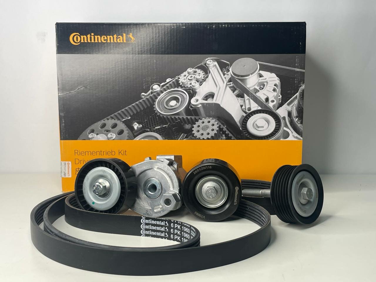 Комплект ремня генератора (ремень+натяжитель+2ролика) (6PK1960) Gac: GA5 2.0, GS5 2.0, Changan CS75 1.8T