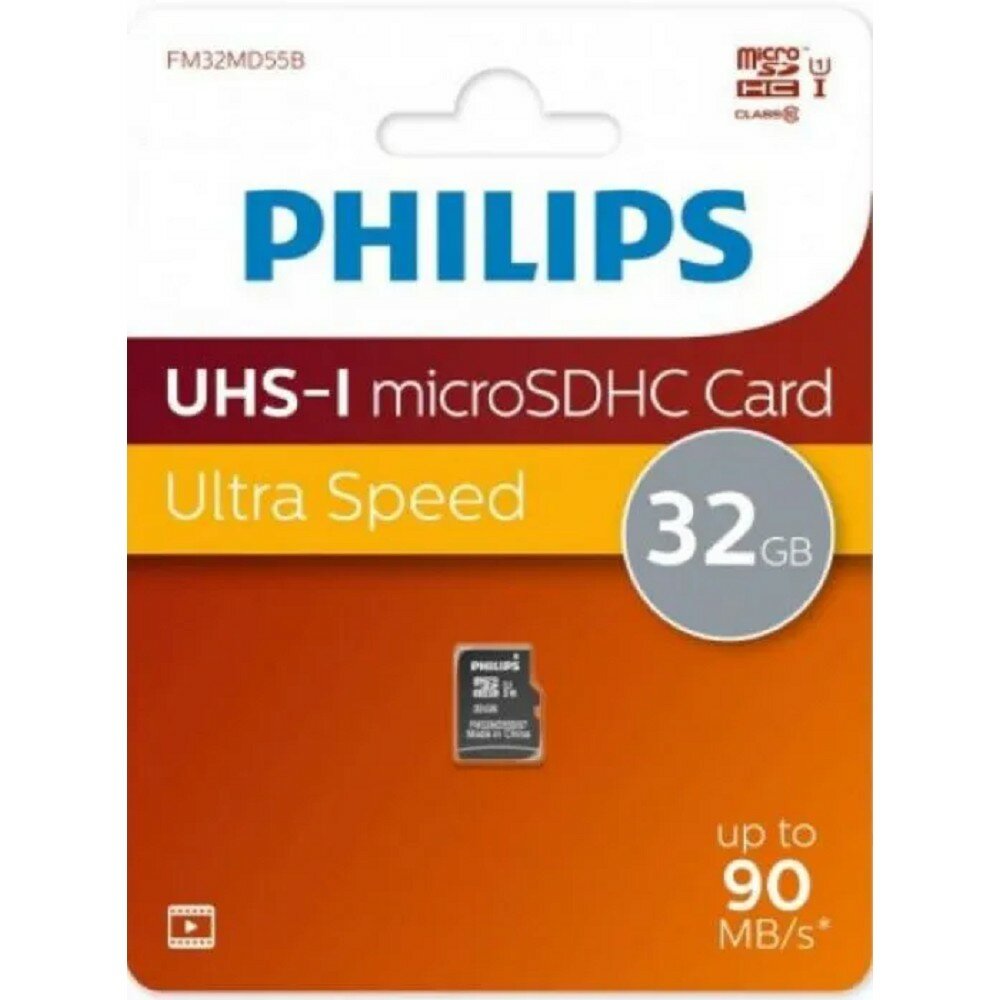 Карта памяти Philips FM32MD55B/97 32 ГБ