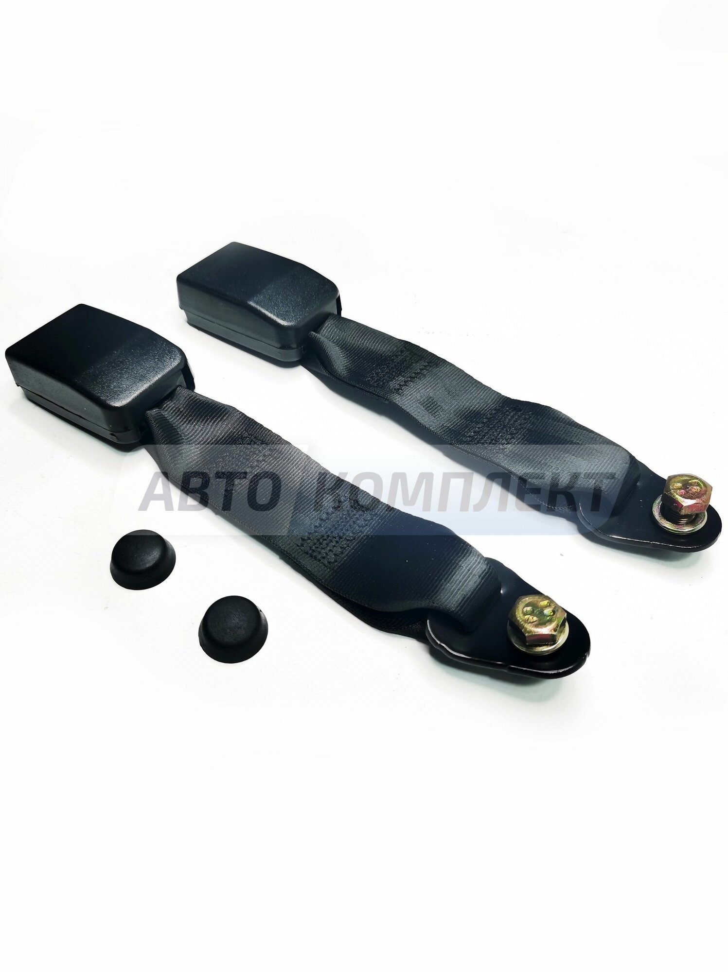 Фиксатор замок ремня безопасности задний (комплект 2шт). ВАЗ 2108, 2109, 21099 / 2110, 2111, 2112 / 2113, 2114, 2115 / Приора