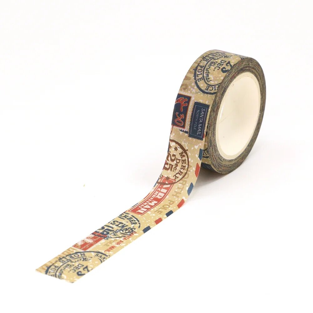 1 шт. Декоративные марки Rero из крафт-бумаги, 10 м