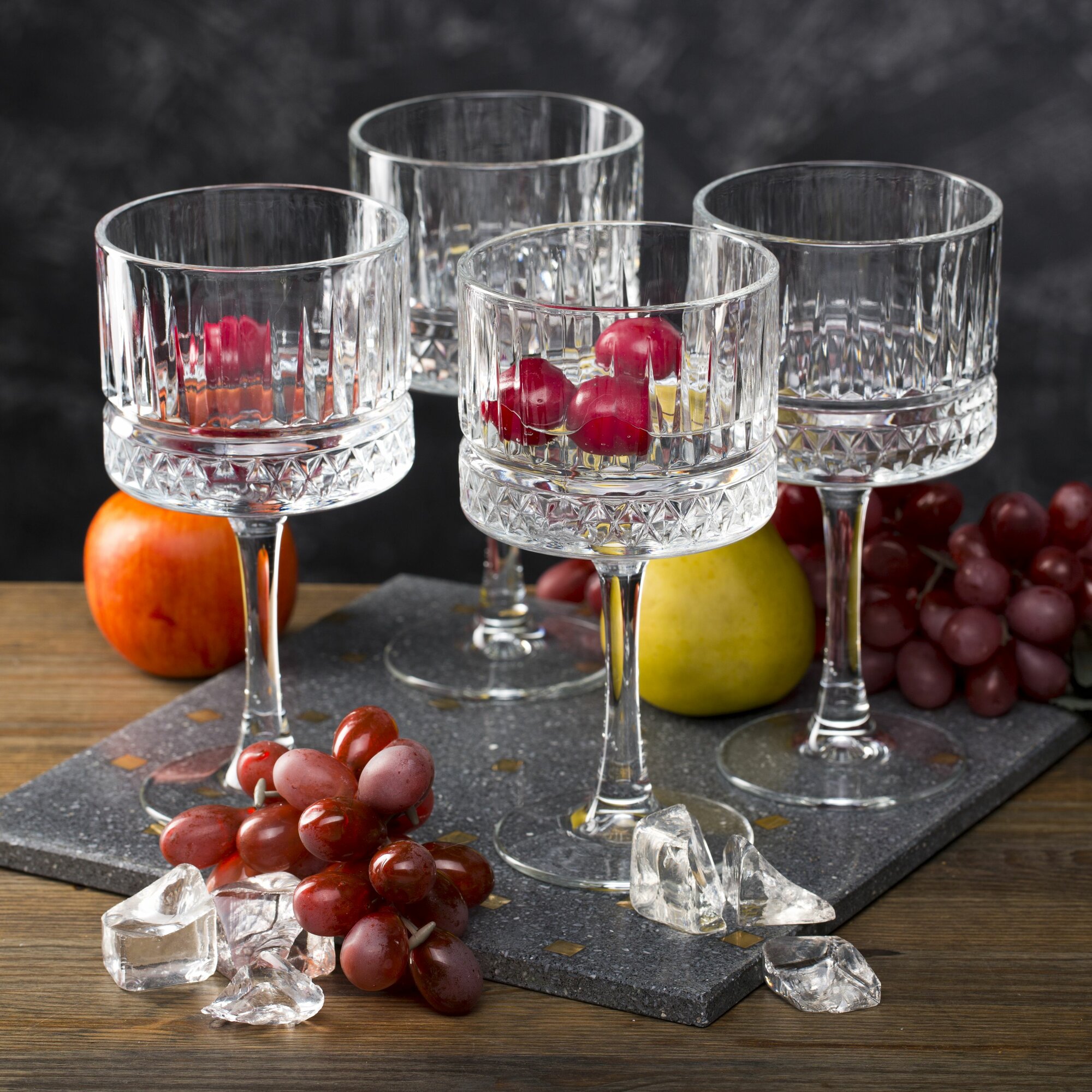 Бокалы для коктейлей ELYSIA 500 мл, набор бокалов 4 шт, Pasabahce, стекло