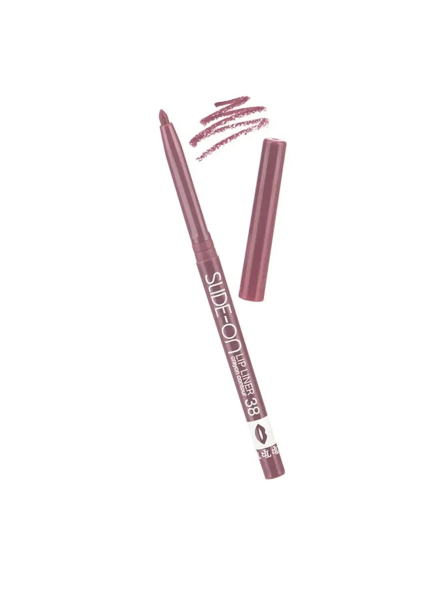 Для губ автоматический Slide-On Lip Liner 38 пыльная сирень