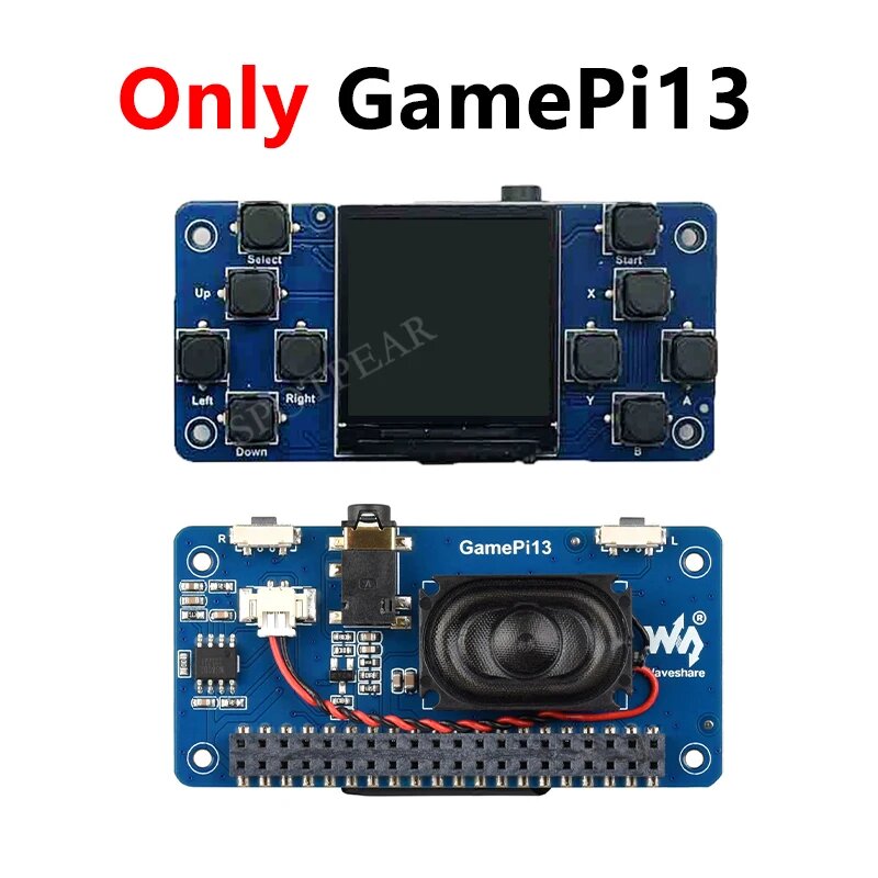 GamePi13 ЖК экран для Raspberry Pi Zero 2W/3B/4B/PI5/RP2040 Waveshare