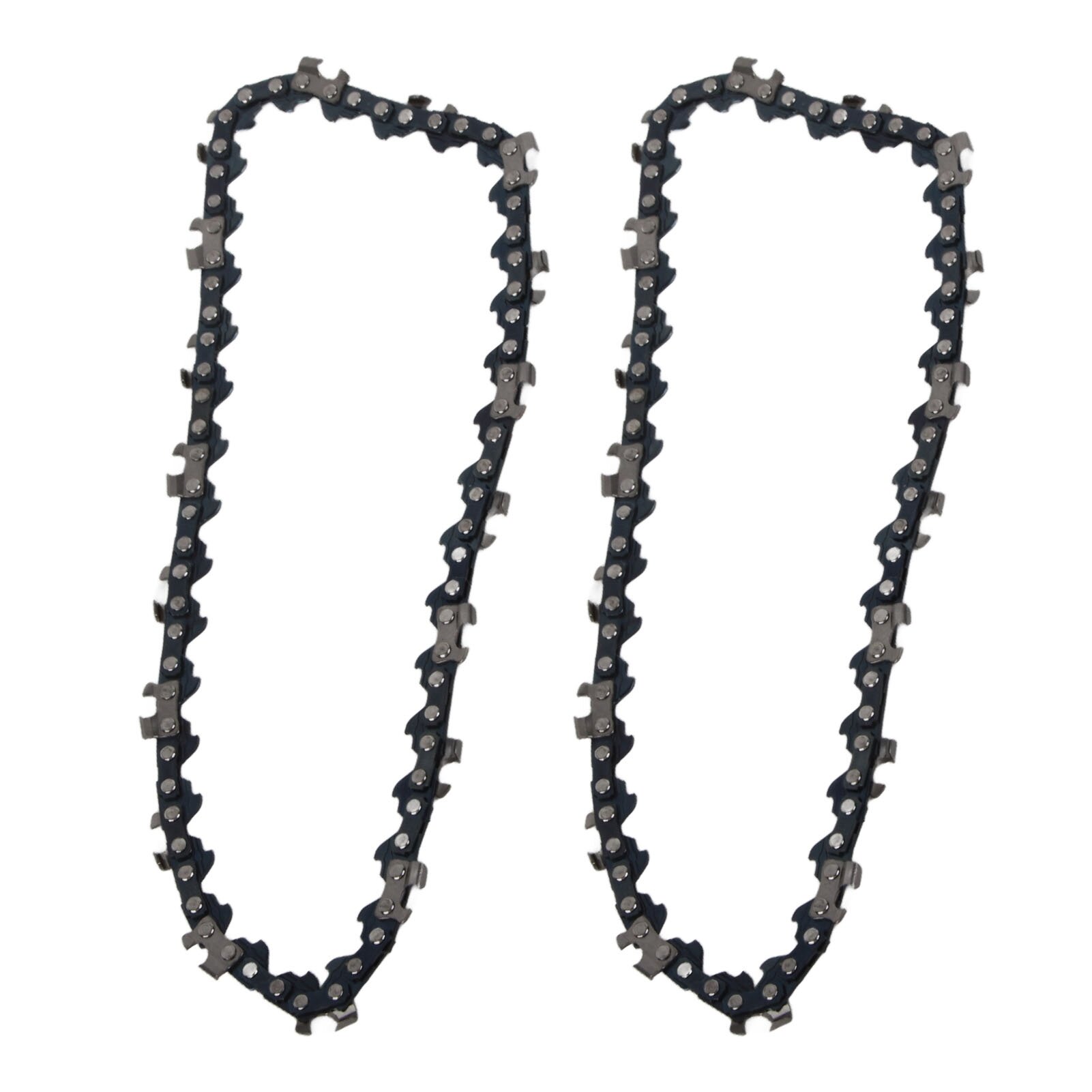 Комплект из 2 цепей для цепной пилы, 6 дюймов, 36DL, пильное полотно из легированной стали, 36 ведущих звеньев, для деревообработки.