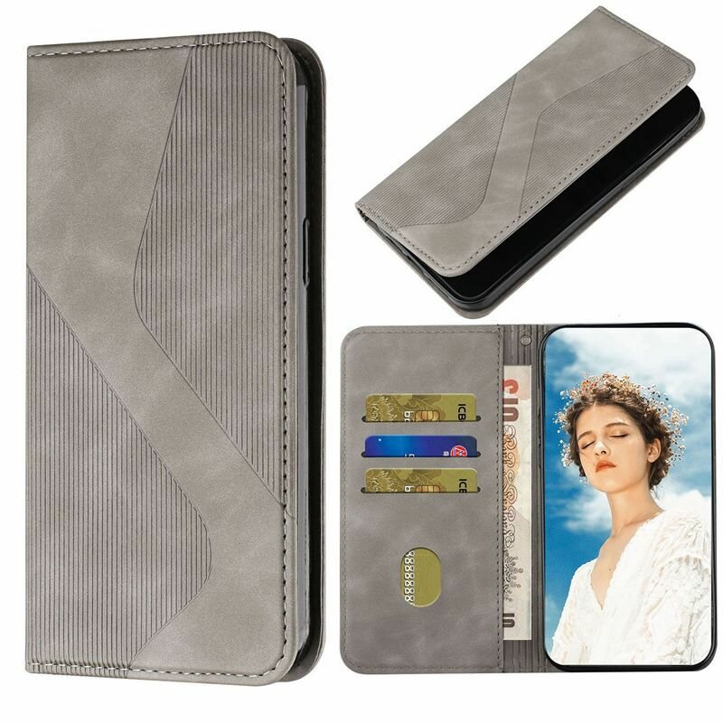 Чехол книжка для Infinix Note 30i Стильный кожаный чехол-протектор Флип-топ Магнитное закрытие