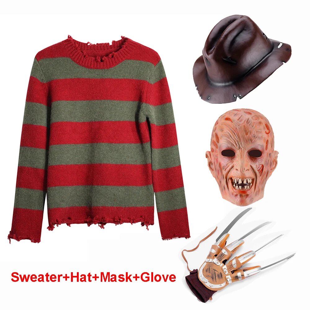 Костюм Фредди Крюгер для взрослых L, Set B