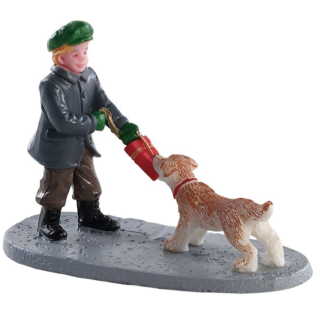 Композиция Борьба за подарок, 7 см, Lemax, 82608-lemax