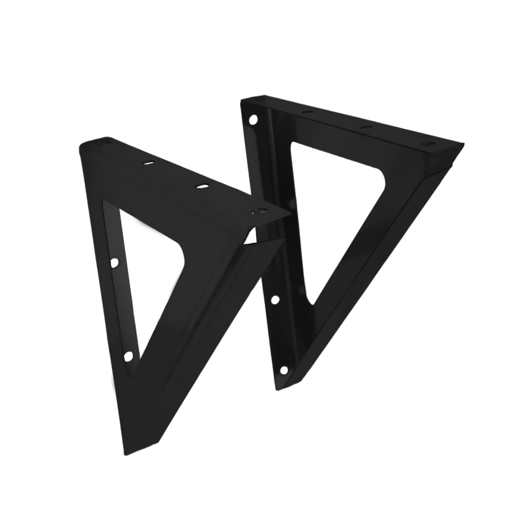 Консоль опорная из нержавеющей стали BLACK для дымохода для дымохода (AISI 439) 300х300мм