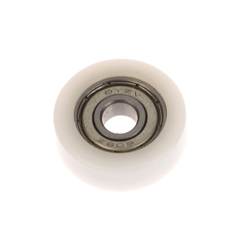1 шт. 608 ZZ 8*30*10 мм POM нейлоновое круглое роликовое колесо POM завернутое 608ZZ подшипниковый шкив пластиковый шкив подшипника колеса
