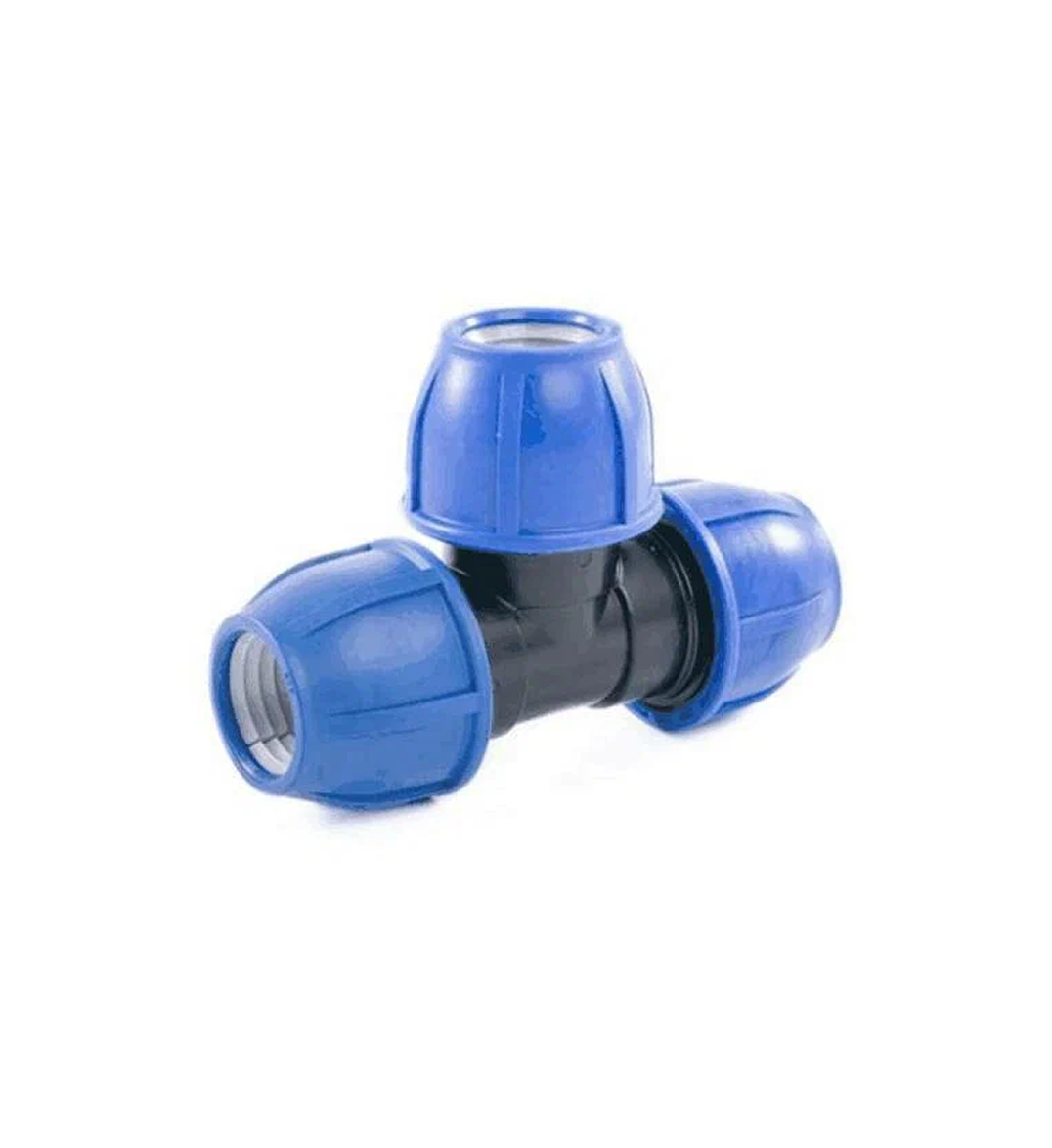 Тройник компрессионный ПЭ Дн 25 Ру16 RTP (РосТурПласт) 14699