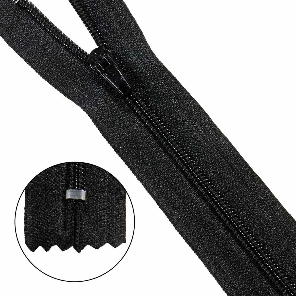 Молния брючная p/l Т4 - 16см (580 черный, 322)