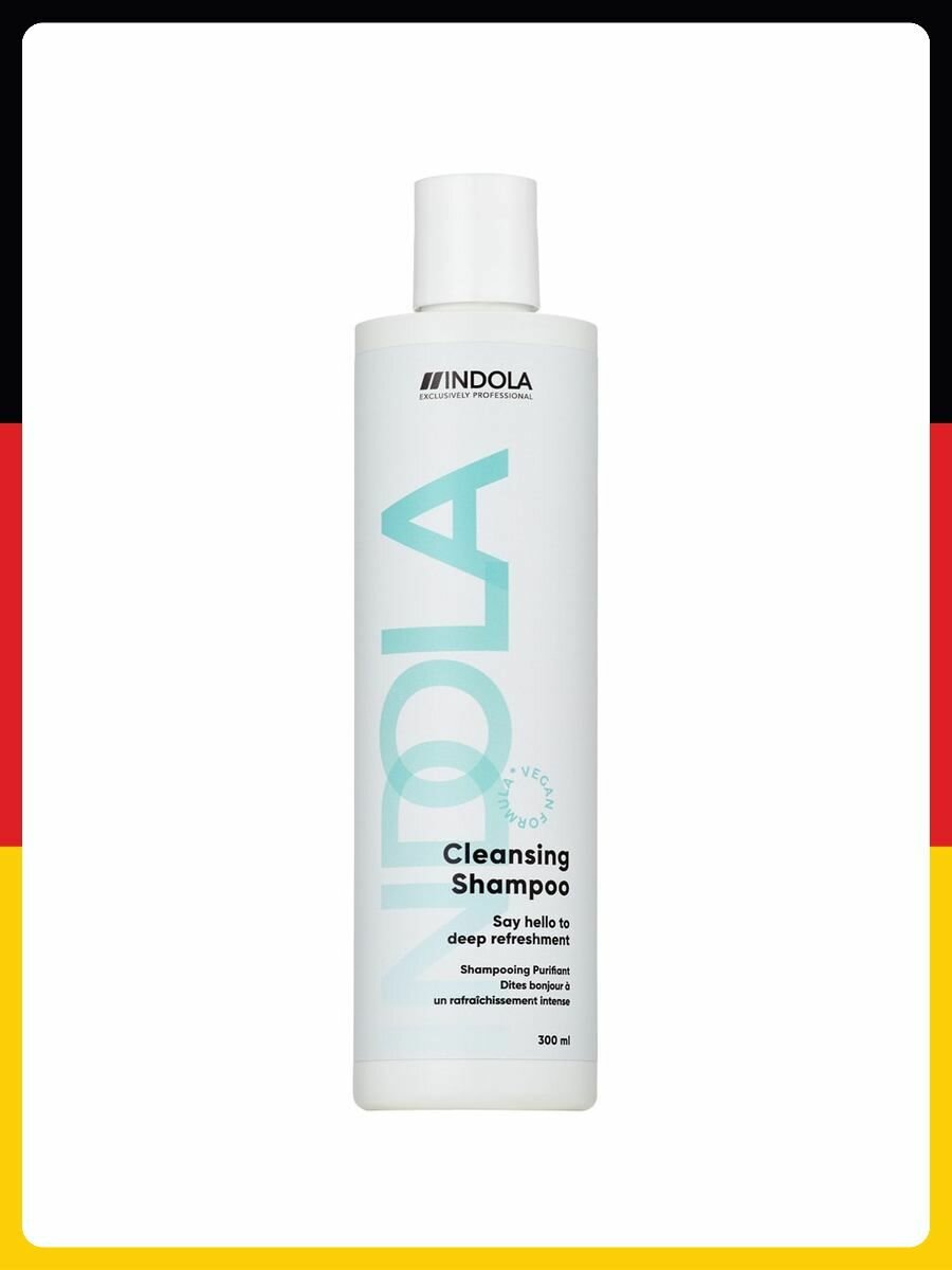Шампунь для волос INDOLA Cleansing Shampoo, 300 мл