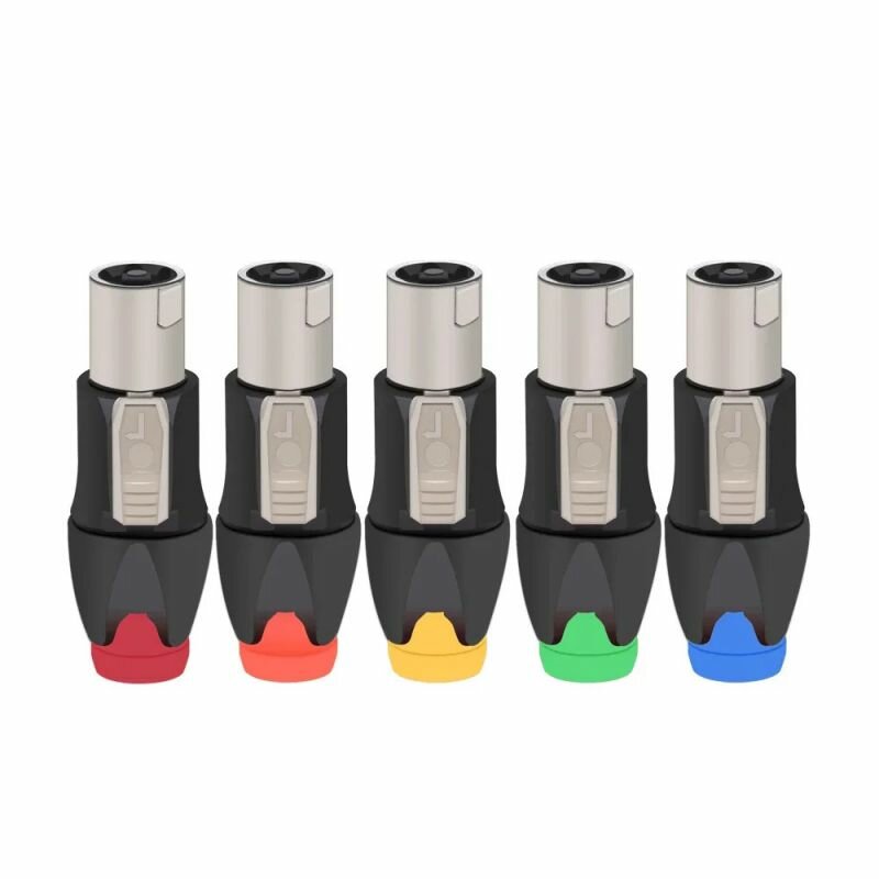 1 шт. 4-контактный штекерный разъем переменного тока, удлинитель, разъем для монтажа на панель, прямой адаптер для подключения питания светодиодного экрана