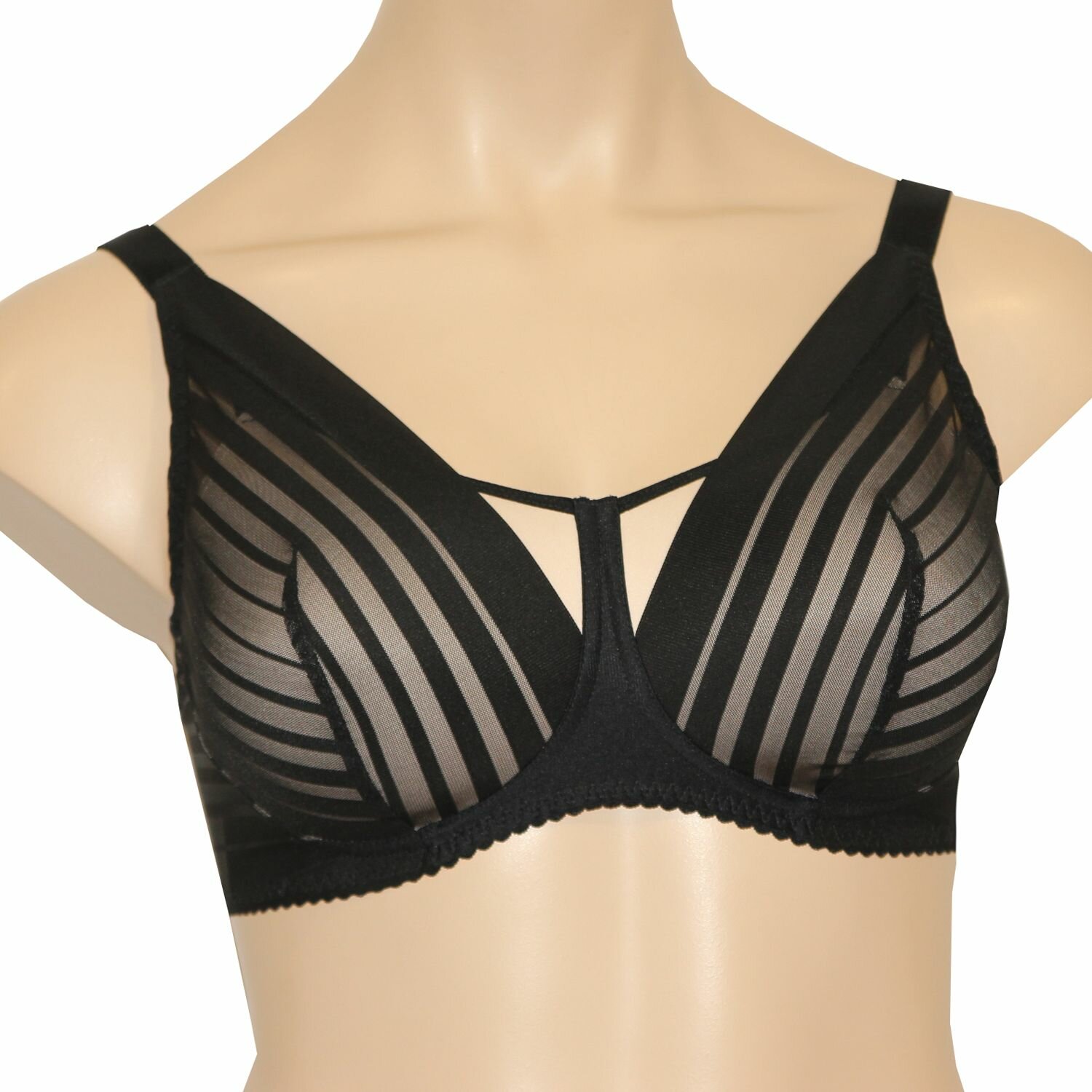 Бюстгальтер ортопедический после мастэктомии 0947 Valeria черный/беж 75B