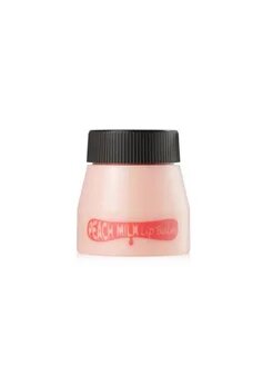 Бальзам Welcos для губ Kwailnara Peach Milk Lip Balm, c экстрактом персика, 10мл, 2 шт