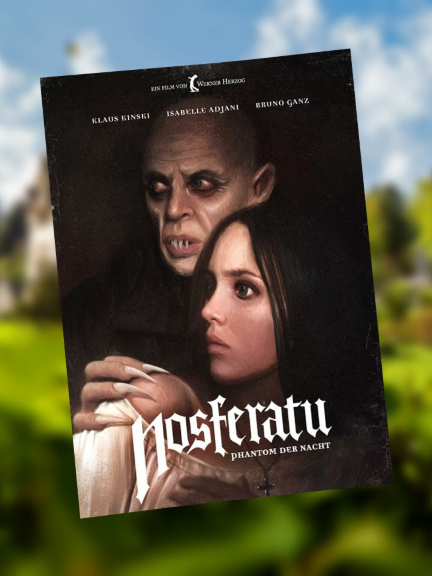 Постер pinterest "Носферату призрак ночи", 29.7х42см, А3, глянцевый