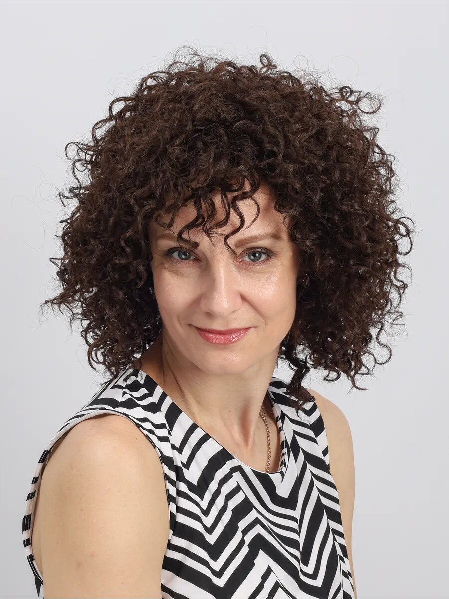 Парик кудрявый