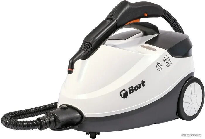 Пароочиститель Bort BDR-2500-RR, напольный, 2200 Вт, резервуар: 1.5 л