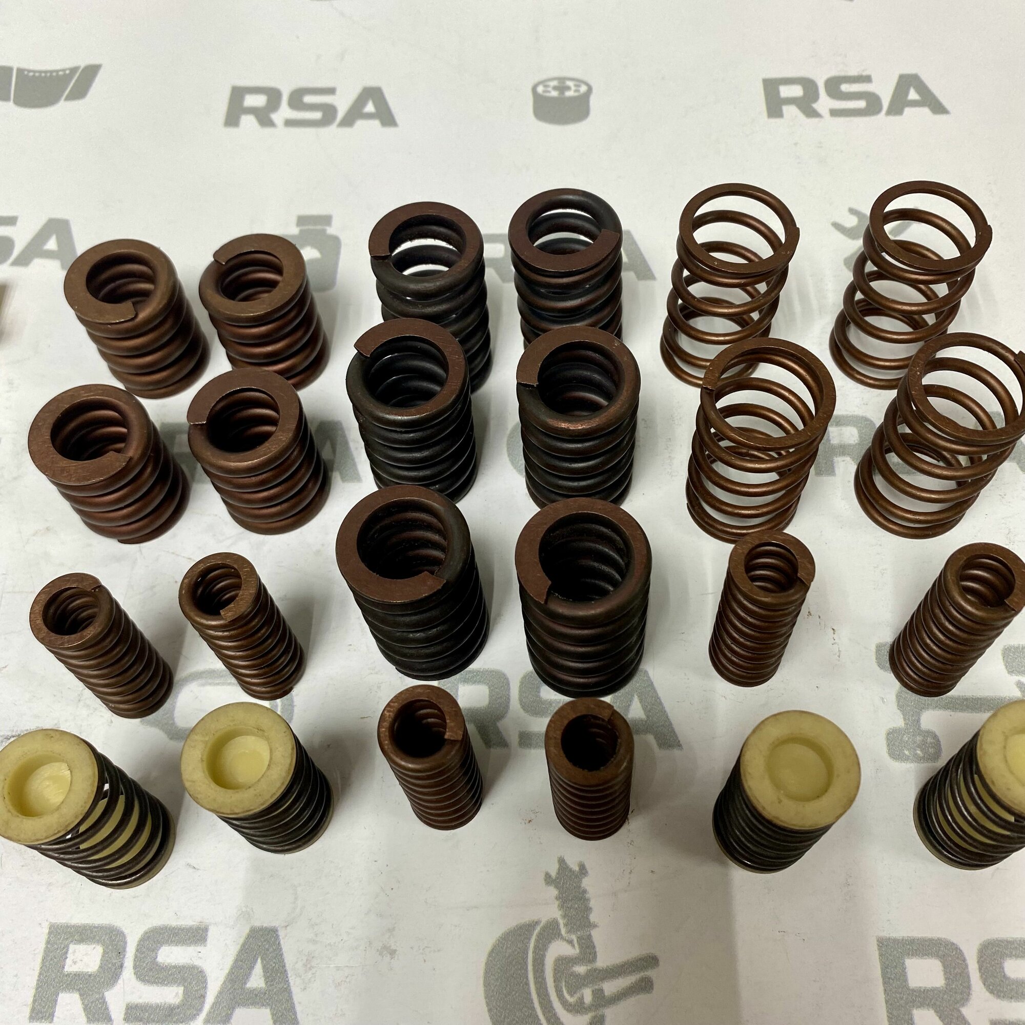 Комплект демпферных пружин с ретейнерами 6DCT450