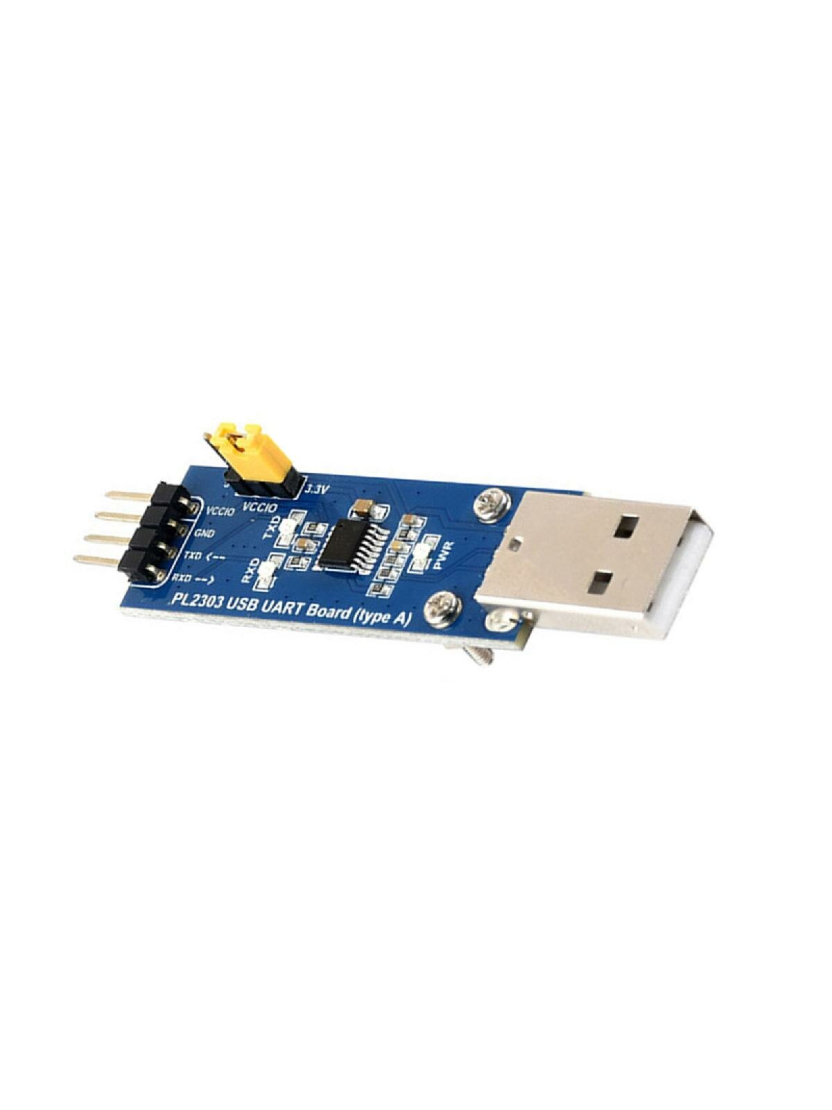 PL2303 USB to UART TTL Communication Module Micro USB/Mini USB/Type A/Type C Connector 1.8V/2.5V/3.3V/5V Level