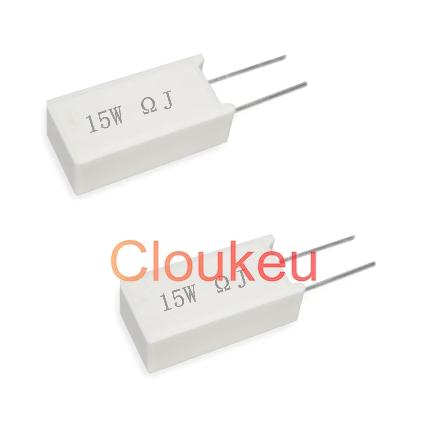Резистор цементный SQM RX27 15W-L-5R, 1 шт.