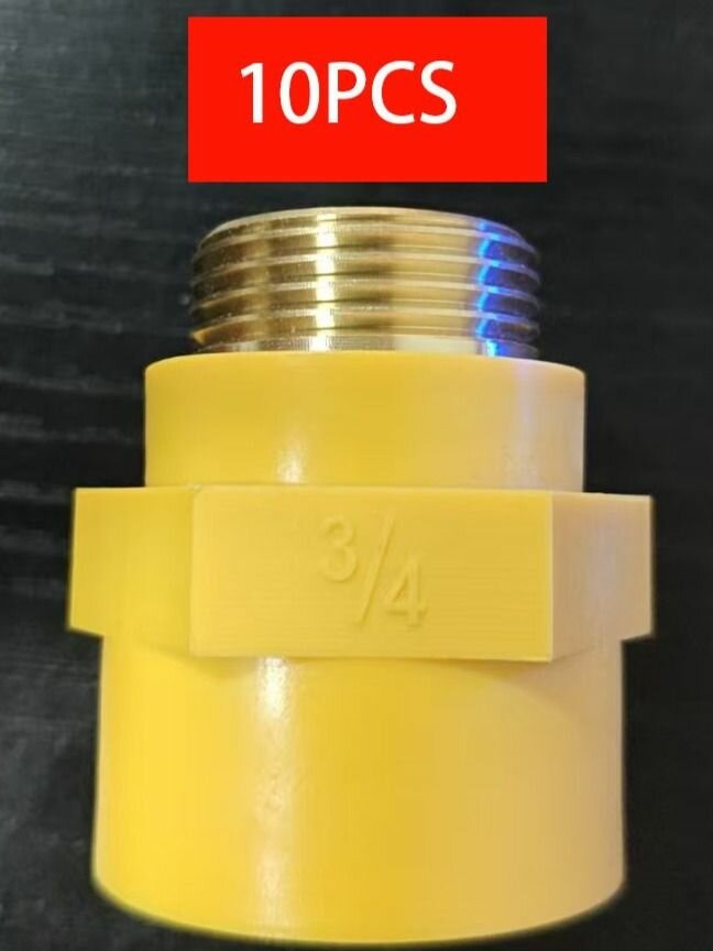 10шт прямой диэлектрической муфтой 3/4