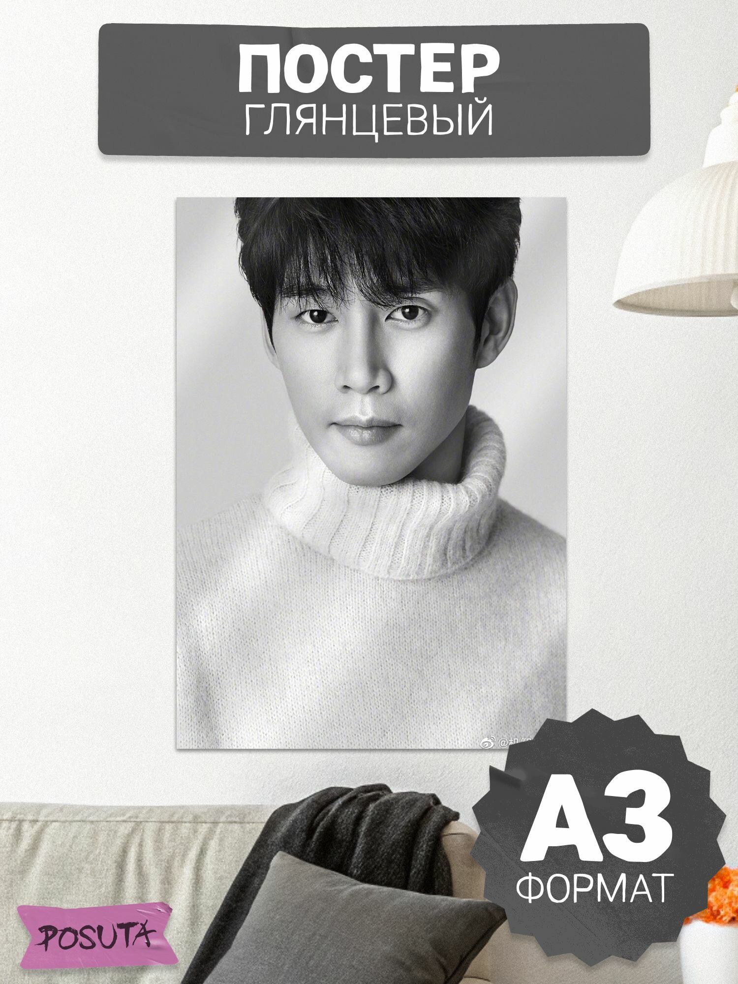 Постер на стену интерьерный Пак Сон хун