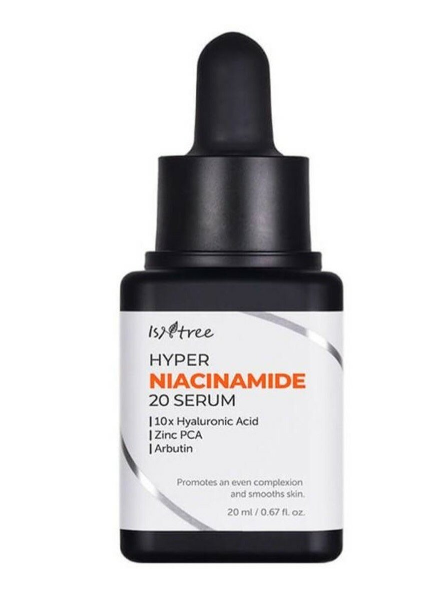 Выравнивающая мультисыворотка с ниацинамидом Isntree Hyper Niacinamide 20 Serum 20 мл