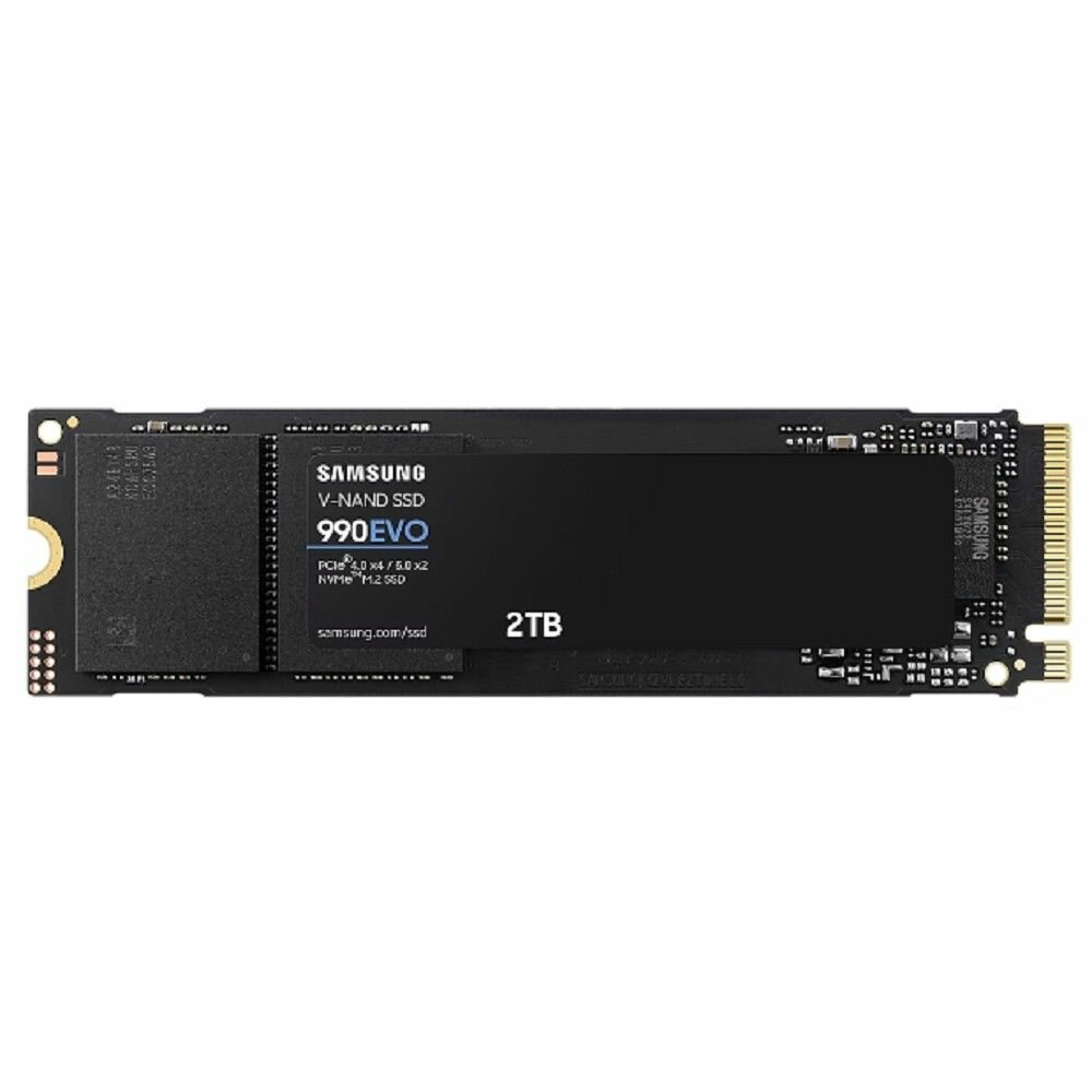 Samsung SSD диск SSD 2Tb 990 EVO M.2 MZ - V9E2T0BW